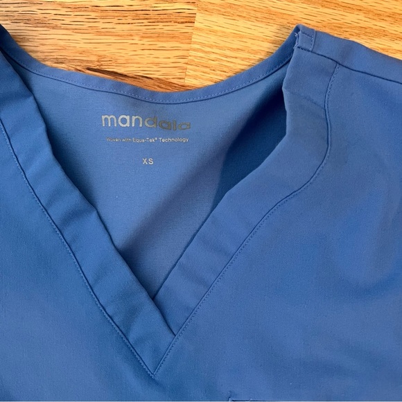 Mandala | Tops | Mandala Scrubs Blue Xs Top | Poshmark